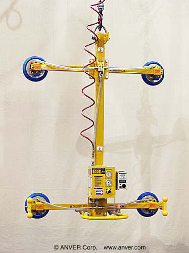 Vertical Vacuum Lifters and Lifting Frames for Upright Loads